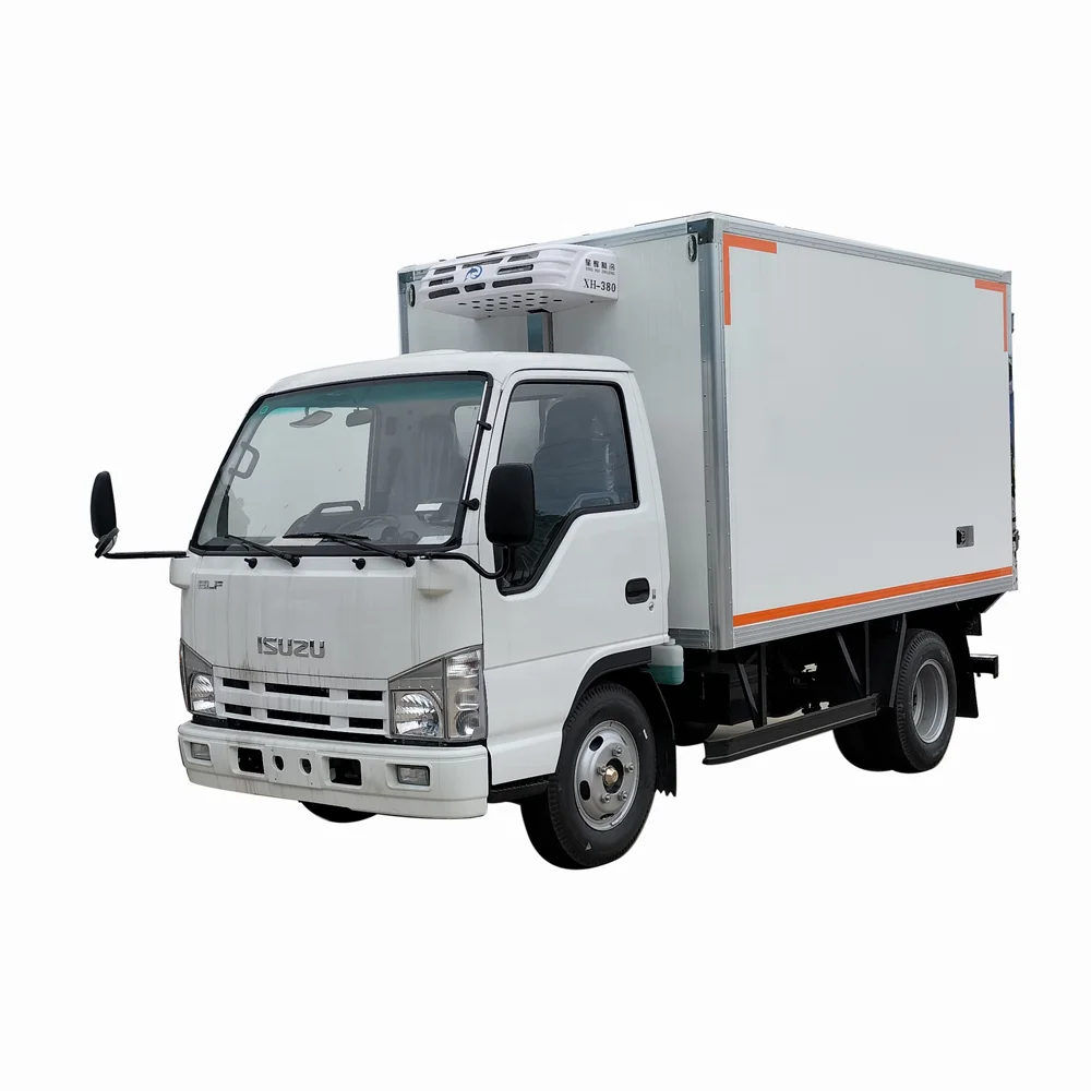 White 4*2 Refrigerated Truck Cold Storage Truck - Buy Refrigerated ...
