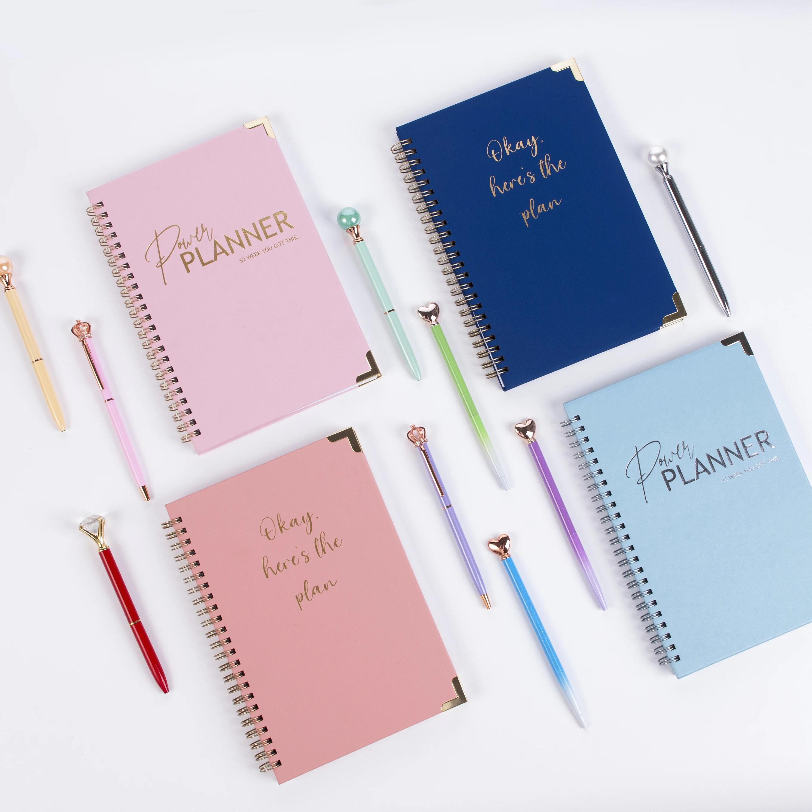 2023 -2024 New Custom A5 Spiral Notebook Planner Custom Manifesting ...