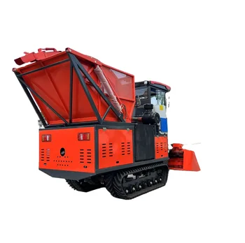 Self-propelled Disc Green Storage Machine Corn Straw Harvester Crawler ...