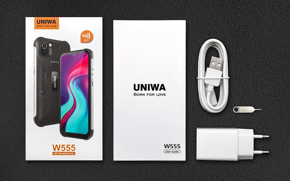 Uniwa W555 New Mobile Phone Global 5.71 Inch Touch Screen Android 12 ...
