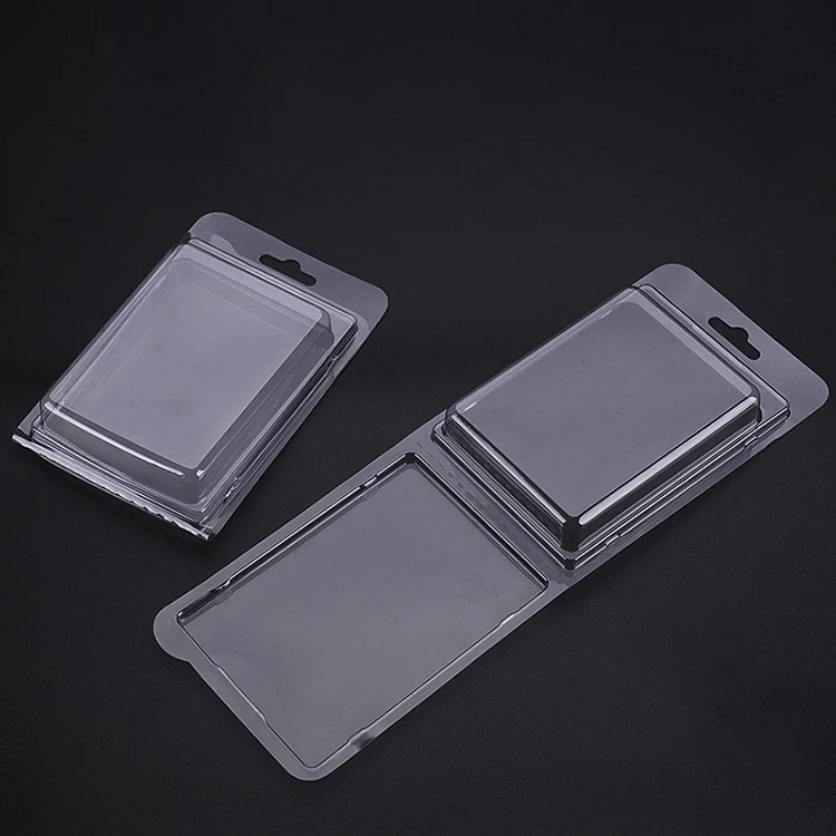 Custom Clear Hinged Clamshell Style Plastic Blister Packaging
