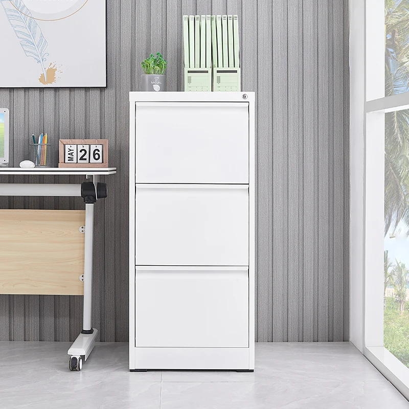 3 Drawer Cabinet Office Lockable Lateral Vertical Filing Drawers ...