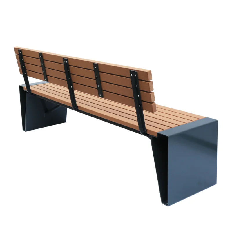 4ft 5ft 6ft Outdoor Bench Seat Wooden Benches For Public Park Composite ...