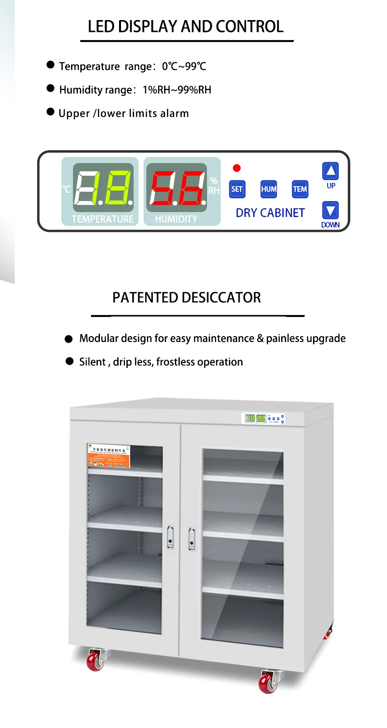 FCDE100 Industrial Dehumidifier - Control Humidity & Temperature