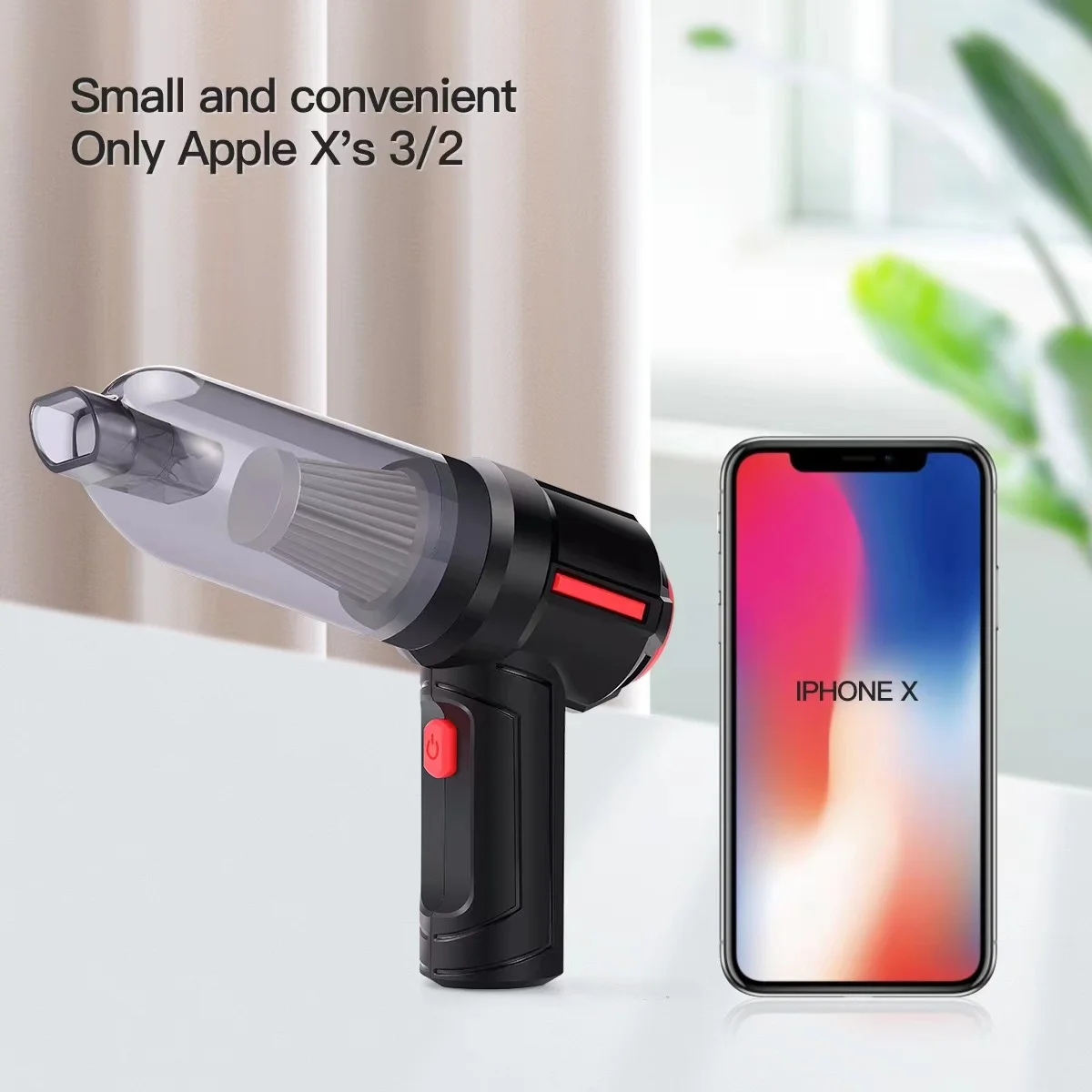 Powerful Suction Handheld Vacuum Cleaner - Dust Buster & Blower 2 in 1