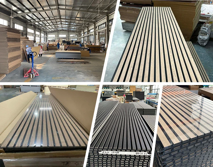 Wood Slatted Panels Flex Golden Ratio Acoustic Texture Acoustic Wall ...