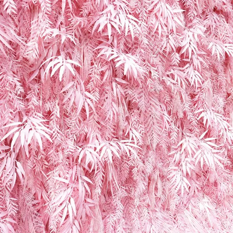 White Feather Wall Backdrop 8ft X 8ft Wedding Wall Artificial Flowers ...