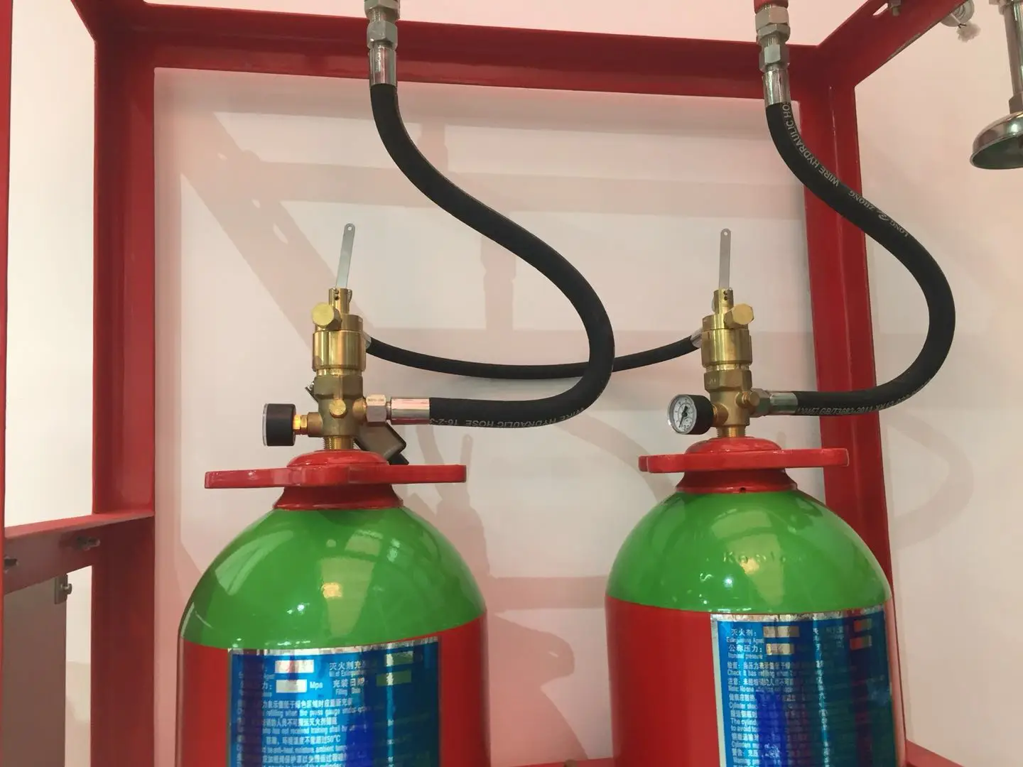 CO2 Cylinder Valve for Gas IG541 IG100 Fire Extinguishing