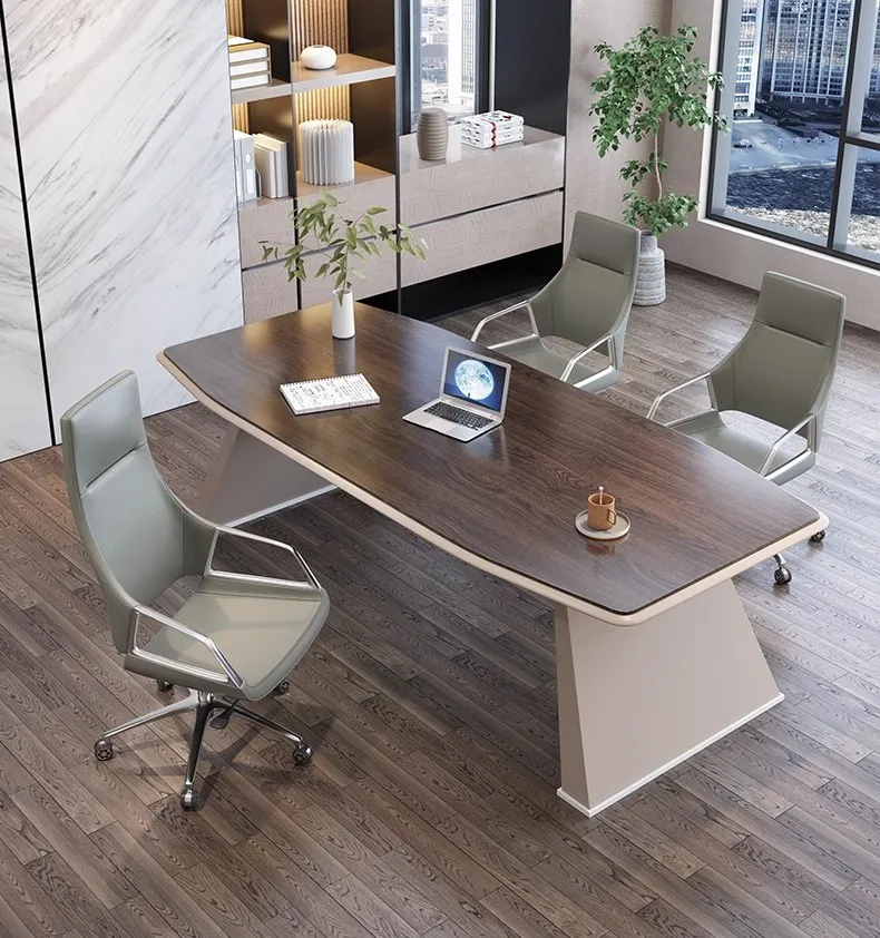 Modern Simple Office Chair With Lift Back Comfortable Swivel Boss Chair ...