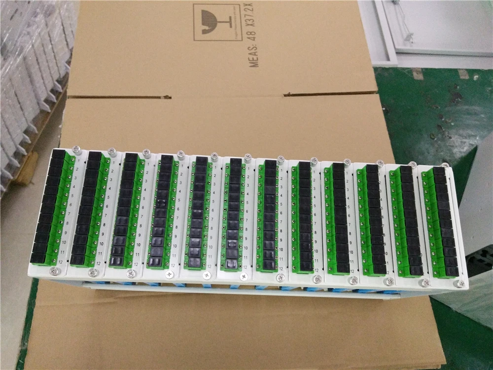 FONGKO 3U Fiber Optic Patch Panel - Max Capacity 288 LC