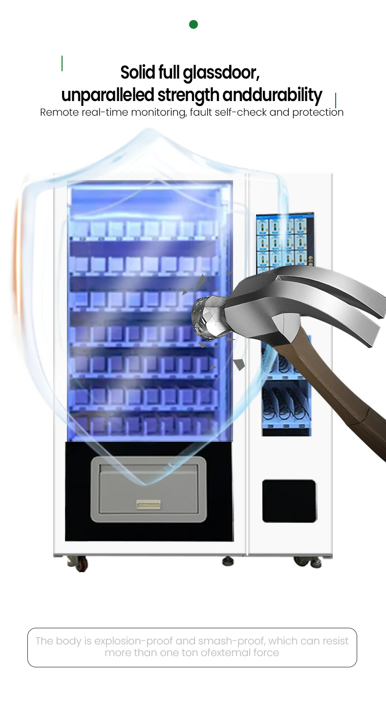 Micron High Quality Automatic Street Food Hot Dog Vending Machine with ...