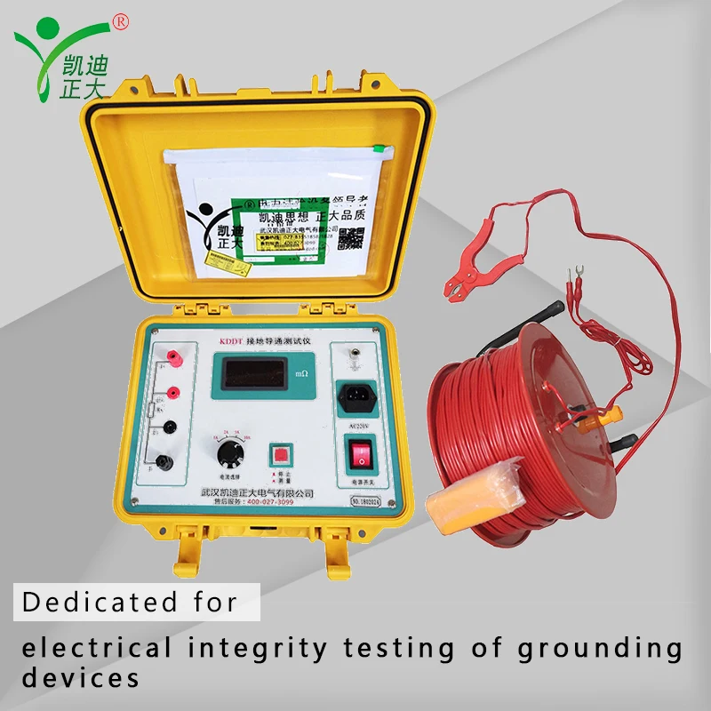 10a Grounding Continuity Tester Grounding Grid Equipotential Resistance ...