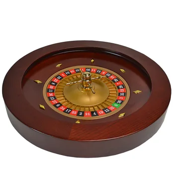 Factory Customizing Deluxe Wooden Russian Roulette Wheel For Roulette ...