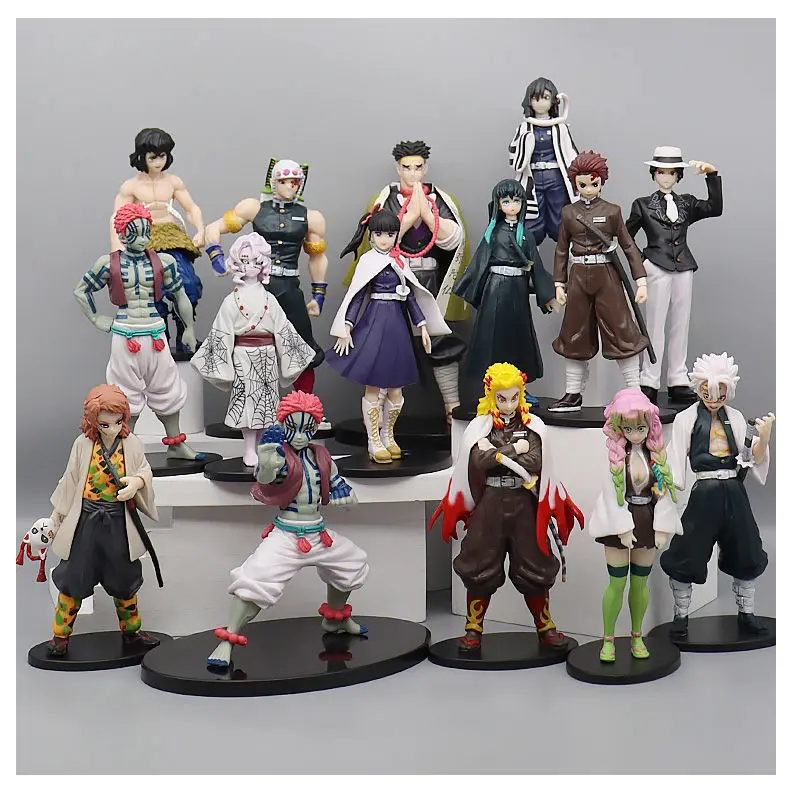 Wholesale Cartoon Model Toy Demon Slayer Figure Set Kimetsu No Yaiba ...