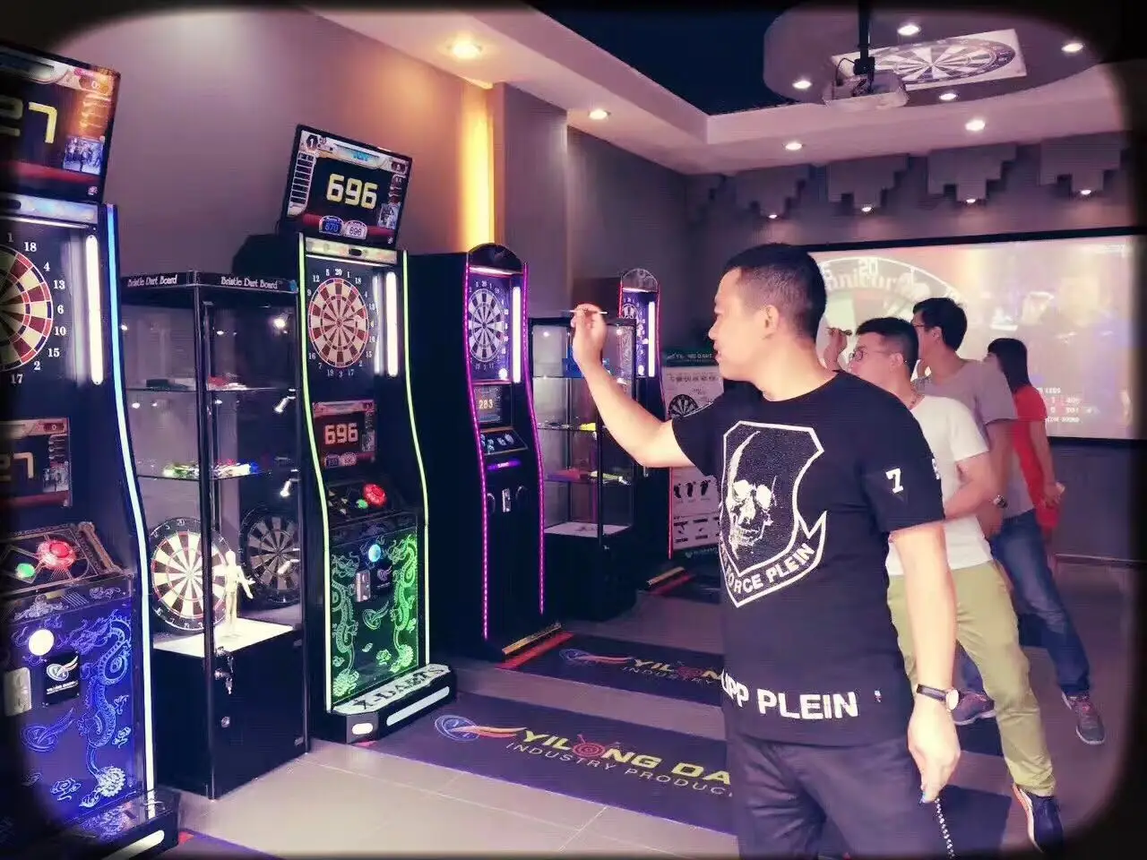 Funtime Dart Game Machine - Customizable Coin Operated Arcade