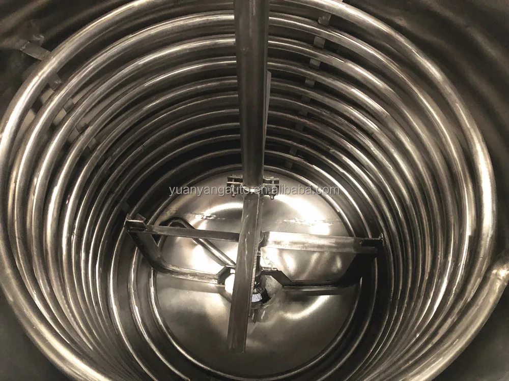 6000L External Coil Type Stirred Tank Reactor - Durable & Efficient