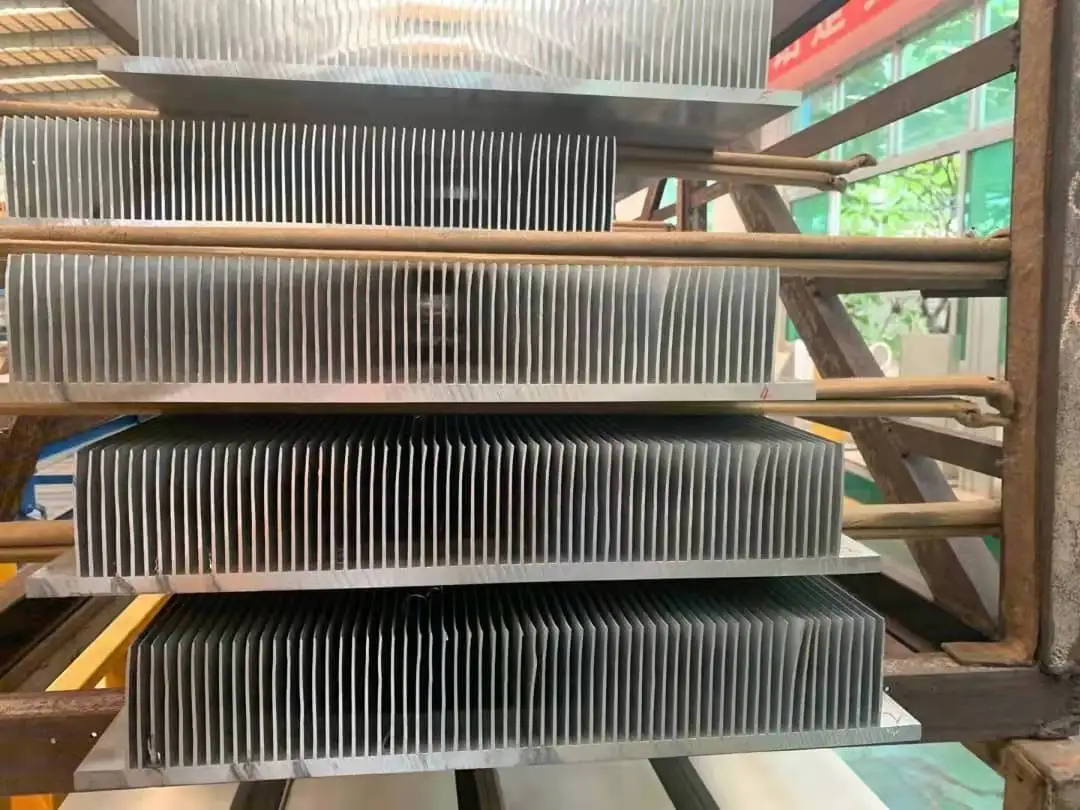 Copper Tube Inserted Cold Plate Radiator Water Cooling Radiator CNC ...