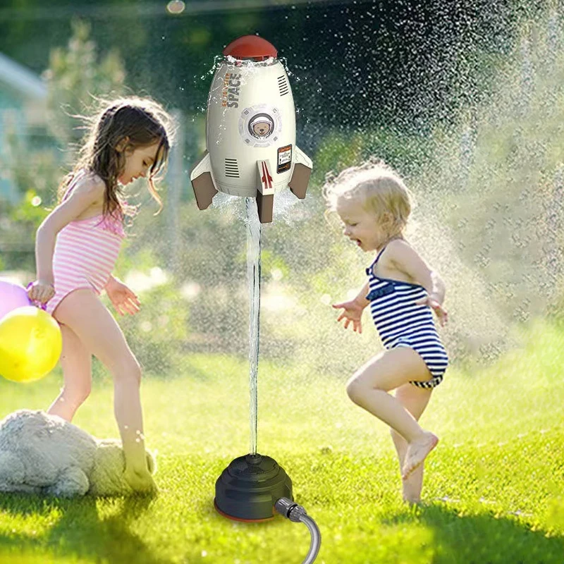 Hot Sale Kids Toys Spinning Ejection Rocket Sprinkler Water Rocket ...