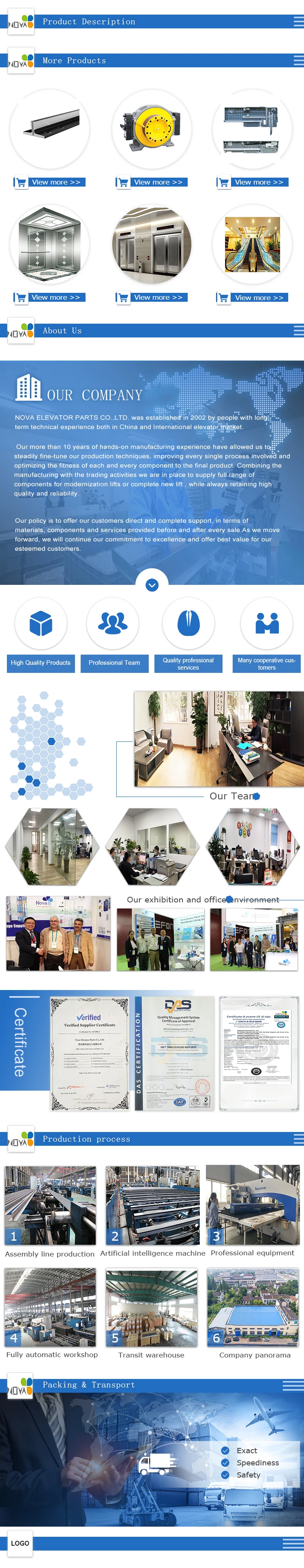 Luxury Design Gold Metal Texture Villa House Passenger Elevator ...