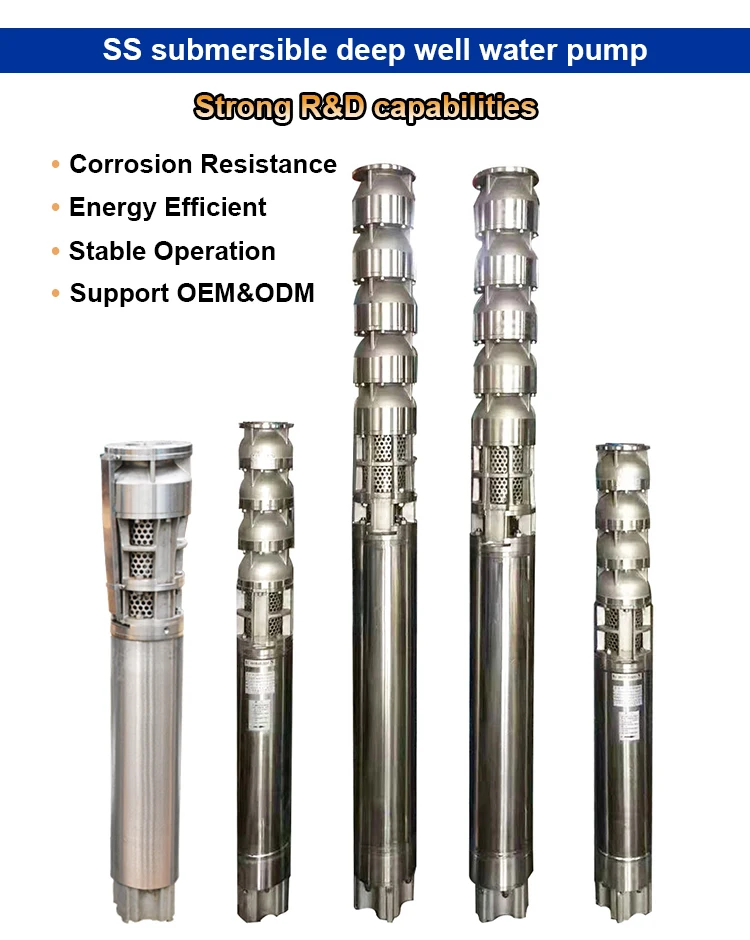 3 Phase Deep Well Seawater Submersible Pump Constant Pressure Prices ...