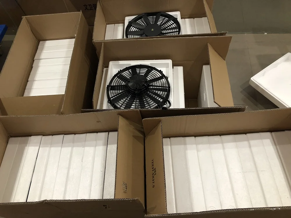 9 Inch 120w High Cfm Electric Radiator Fans Brushless Dc Fan After ...
