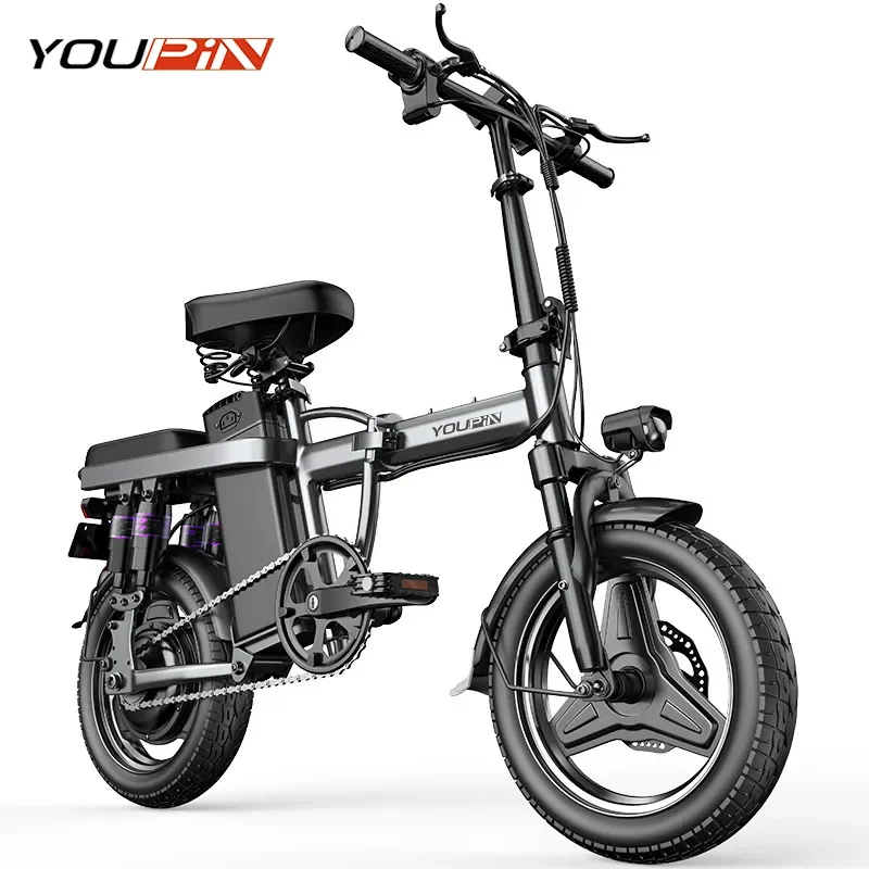 500w Mini Electric City Cycle Motor Bike Small Bicycle Folding Hybrid ...