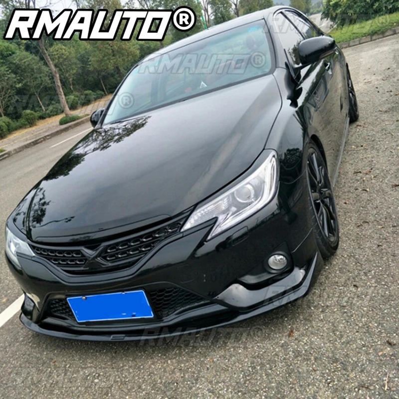 MARK X Lip Car Front Bumper Splitter Lip Diffuser Spoiler