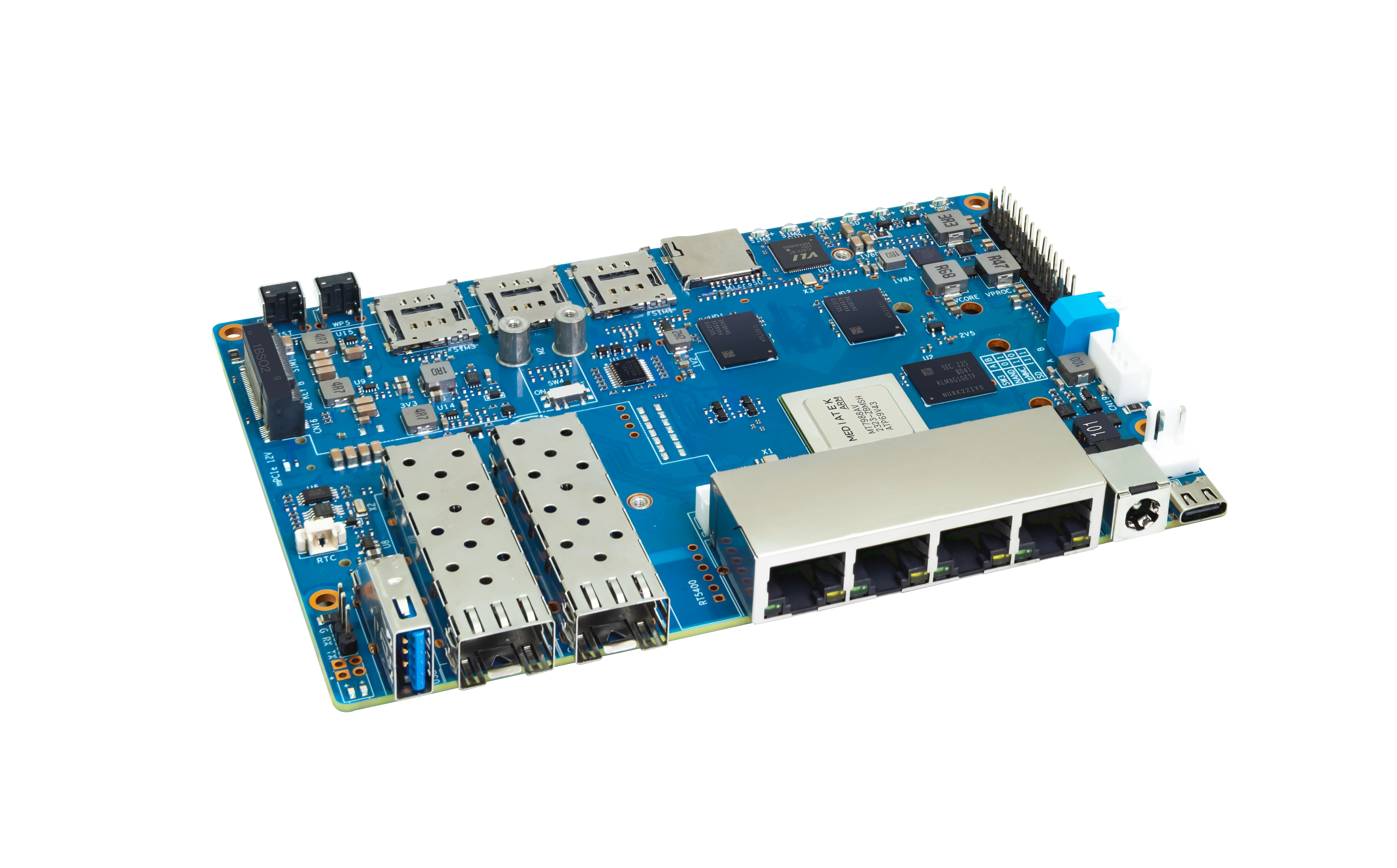 Banana Pi BPI-R4 Router Board - Mediatek MT7988A Filogic 880