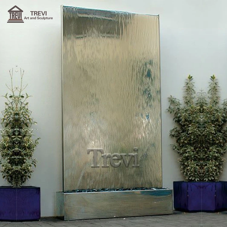 Contemporary Outdoor Modern Rectangle Polished Sculpture Metal Garden ...