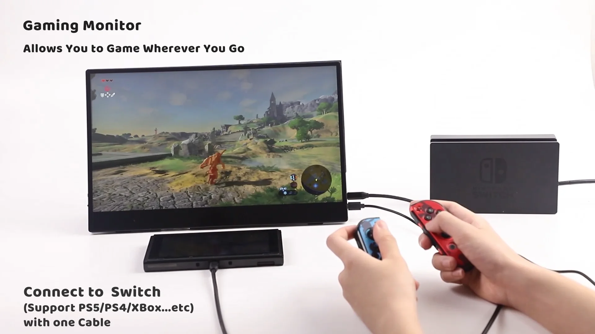 Usb Type-c 3840x2160 4k Monitor With 5mm Ultra Slim Lcd Display Screen ...