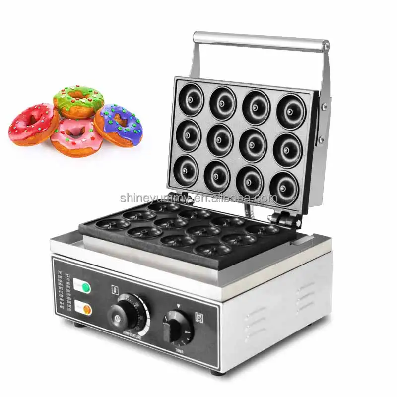High Quality Pastry Mini Donut Making Machine 1550w Commercial Electric ...