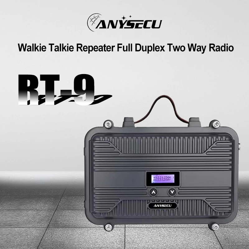 Walkie Talkie Repeater Full Duplex Two Way Radio Repeater Mini Analogue ...