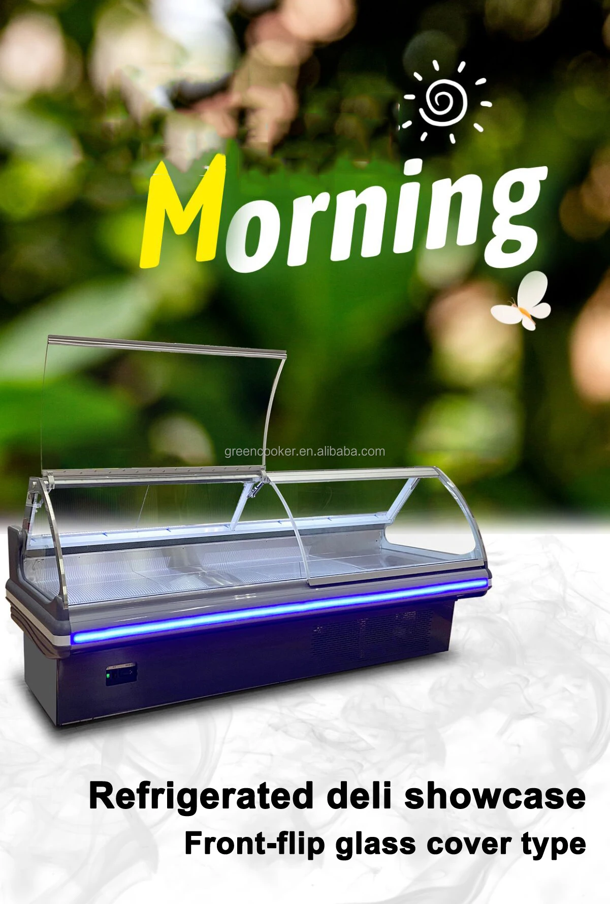 Frigo Espositore - Curved Glass Self Service Display Fridge