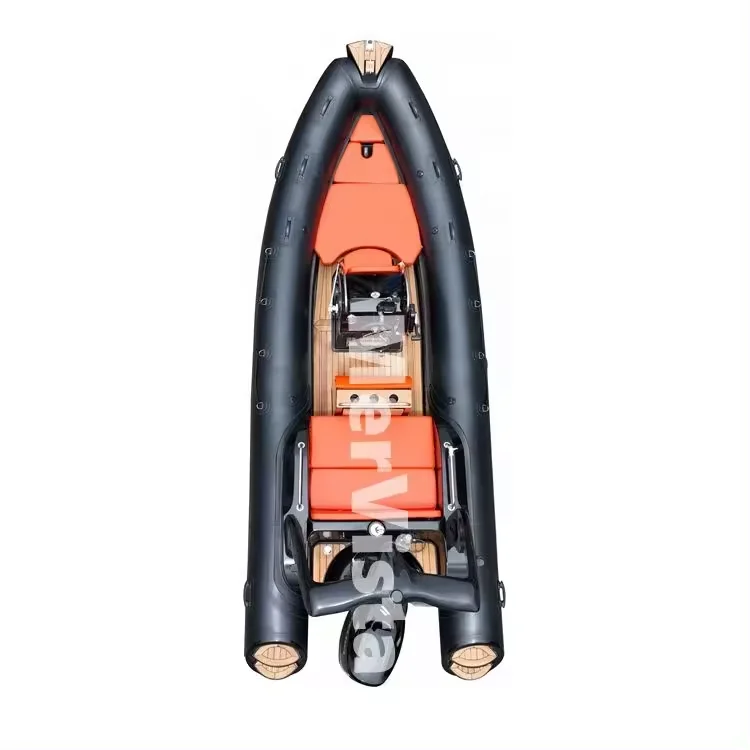19ft French Orca Hypalon Fiberglass Rigid Rib 5.8m Boat For Sale - Buy ...