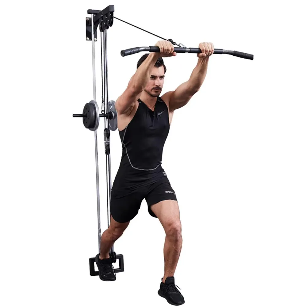 Multi-Function Cable Pulley System for Gym LAT and Lift Fitness ...
