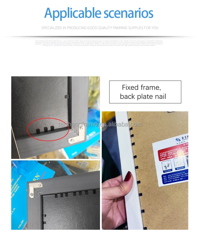 TS-D52 Taishengframe Flexible Pins - 15mm Picture Frame Drivers