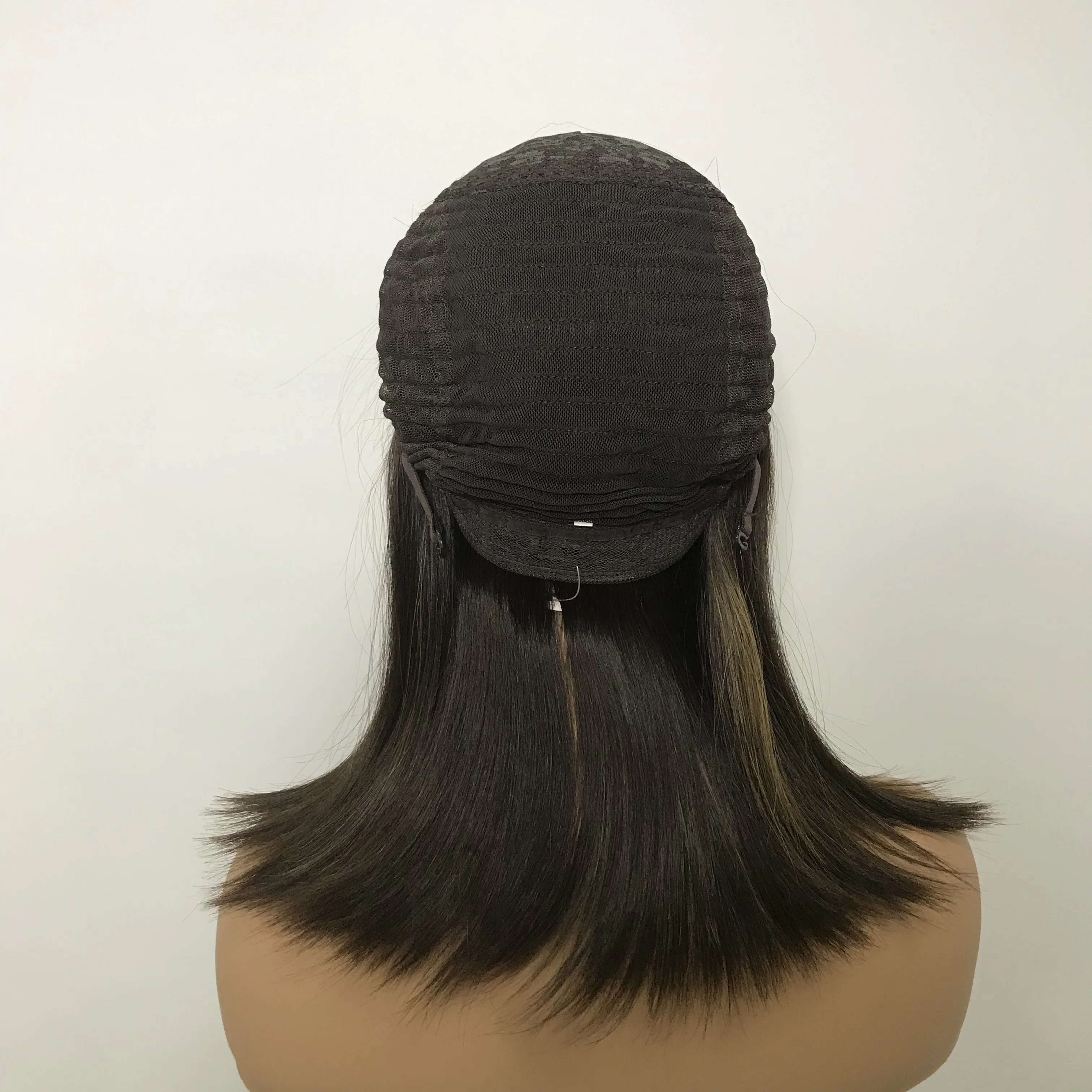 Women Highlight Blonde European Full Lace Silk Top Base Jewish Wig Raw ...