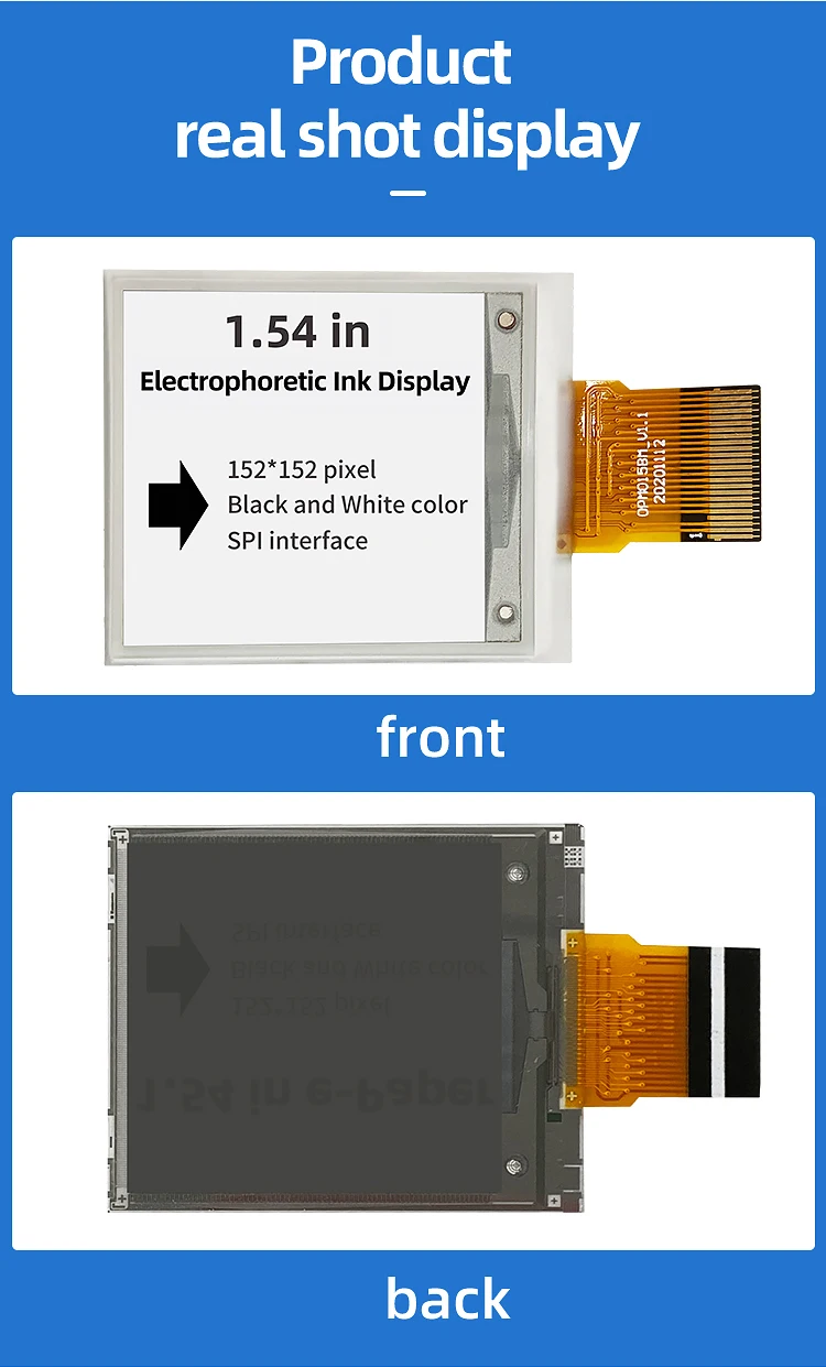Ultra Low Power Consumption Custom E-ink Display Flexible Ultra Thin E ...