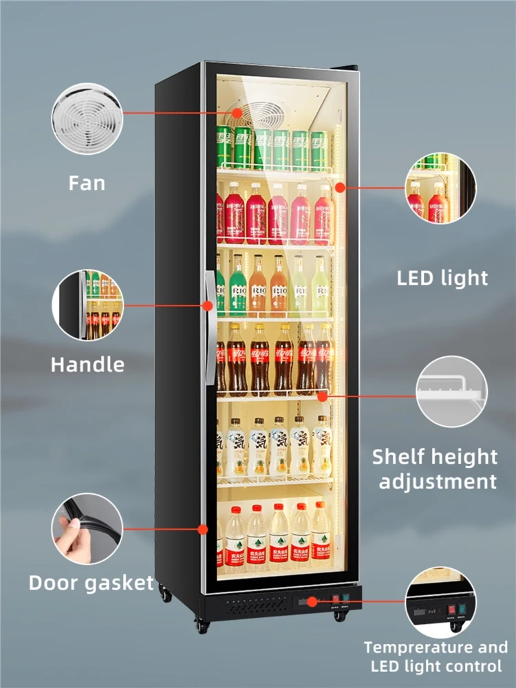 Refrigerated Display Case Small Refrigerated Display Case Supermarket ...