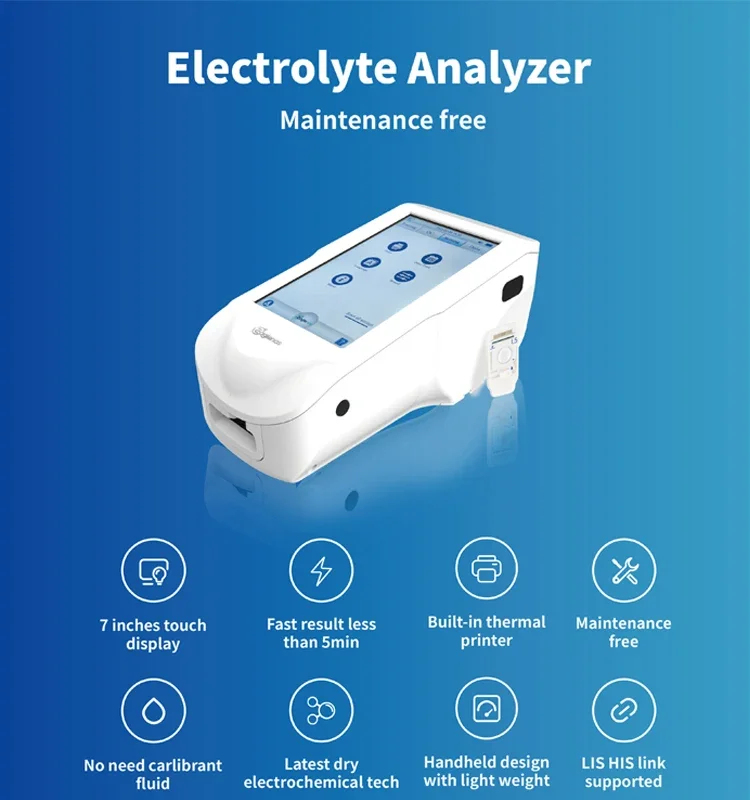 Veterinary Patient Monitor Dry Vet Electrolyte Analyzer for Pet Animals ...