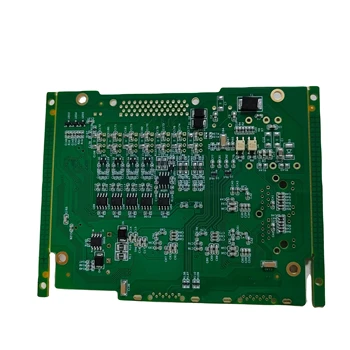 Custom Pcb Manufacturing Service Green Solder Mask Fr-4 Base Material Gold Plated Surface ...