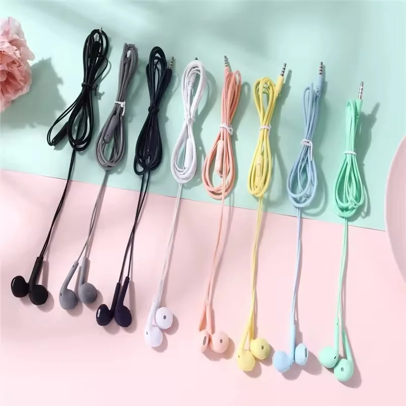 U19 3.5mm Wired Headphones In Ear Headset Wired Earphones With ...