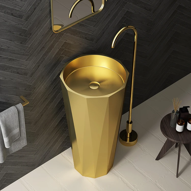 Luxury Metal Hand Wash Art Basin Lavabo Decorative Bathroom