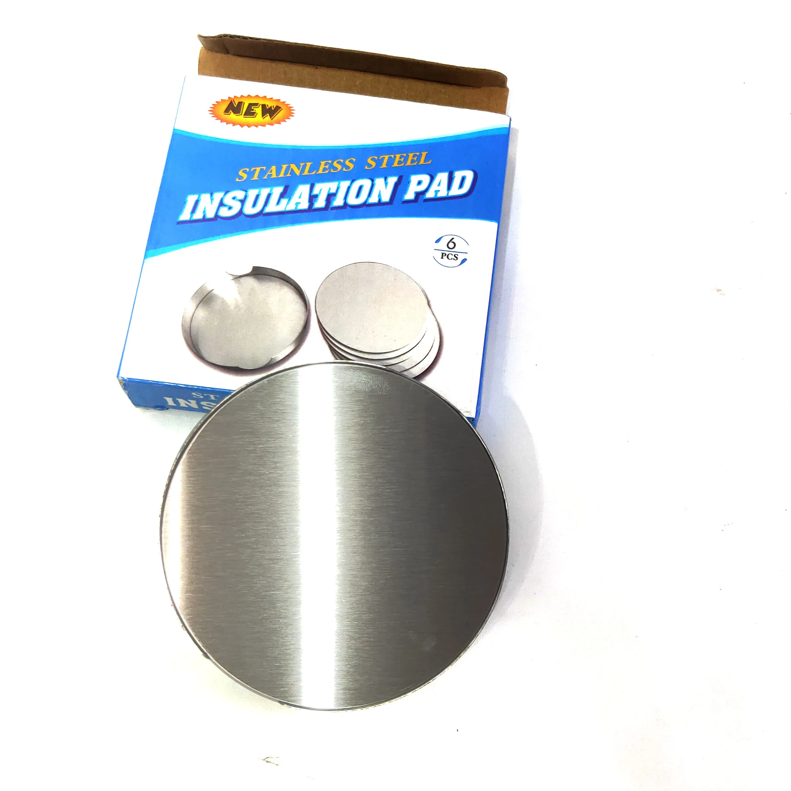 Free Sample of Metal Coasters - Durable Stainless Steel