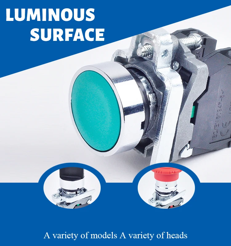 CHYF XB4-BS542 Emergency Stop Push Button Switch for Industrial Control ...