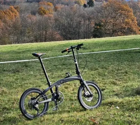 20" Folding Bike Frame Full Carbon Lightweight Aero Shaping Disc Brake ...