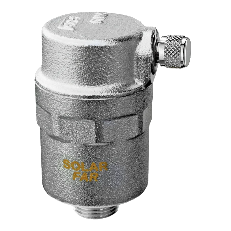 Air Vent Valve with Horizontal Discharge for SOLFAR Solar Water Heaters ...