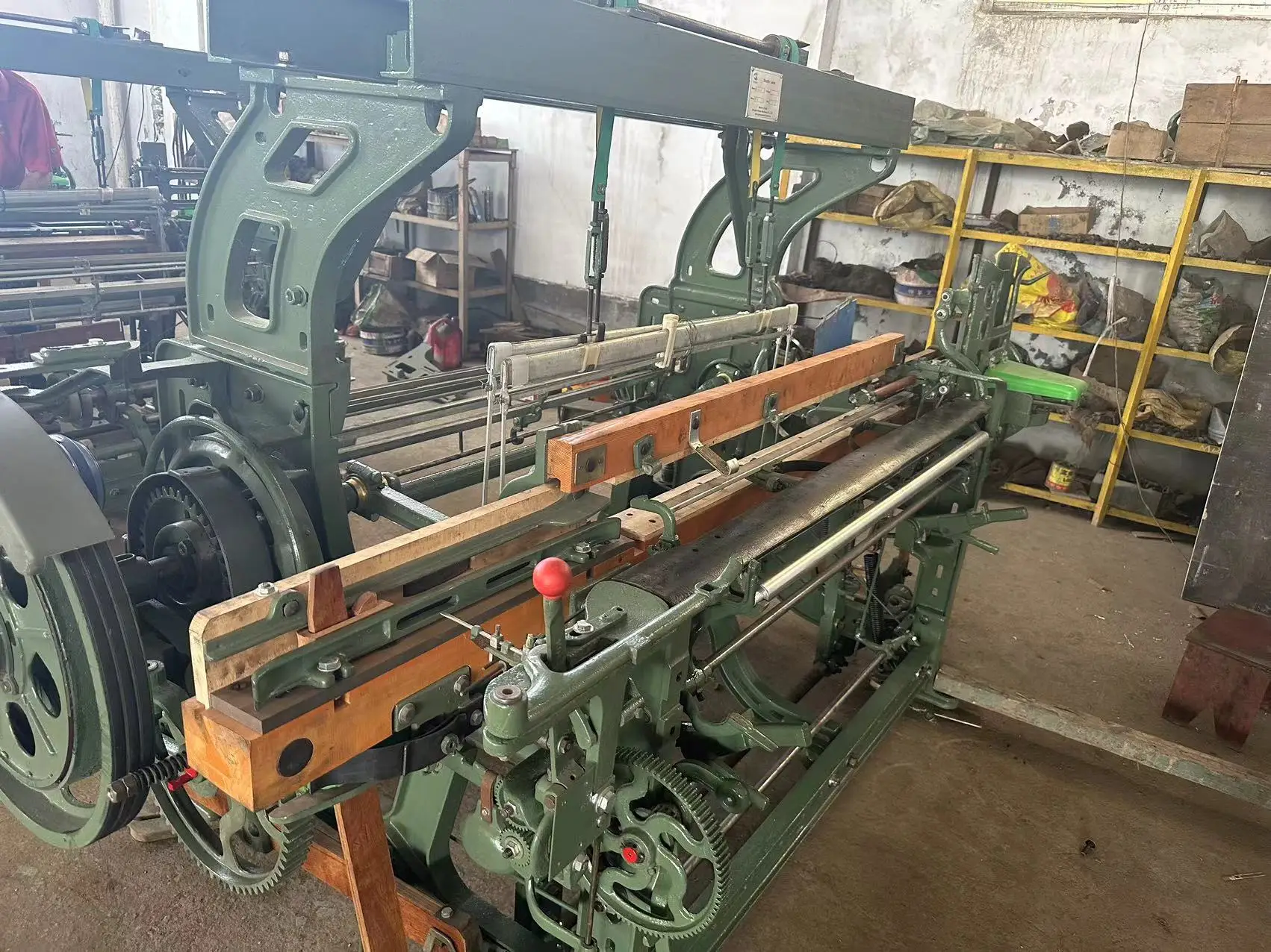 Auto Power Shuttle Loom for Plain Fabric Weaving Machine