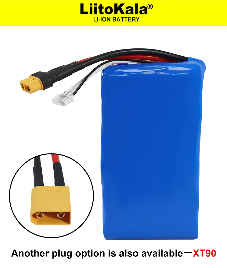 FPV Drone Battery Cell 6S2P 22.2V 8000mah Liitokala Pack