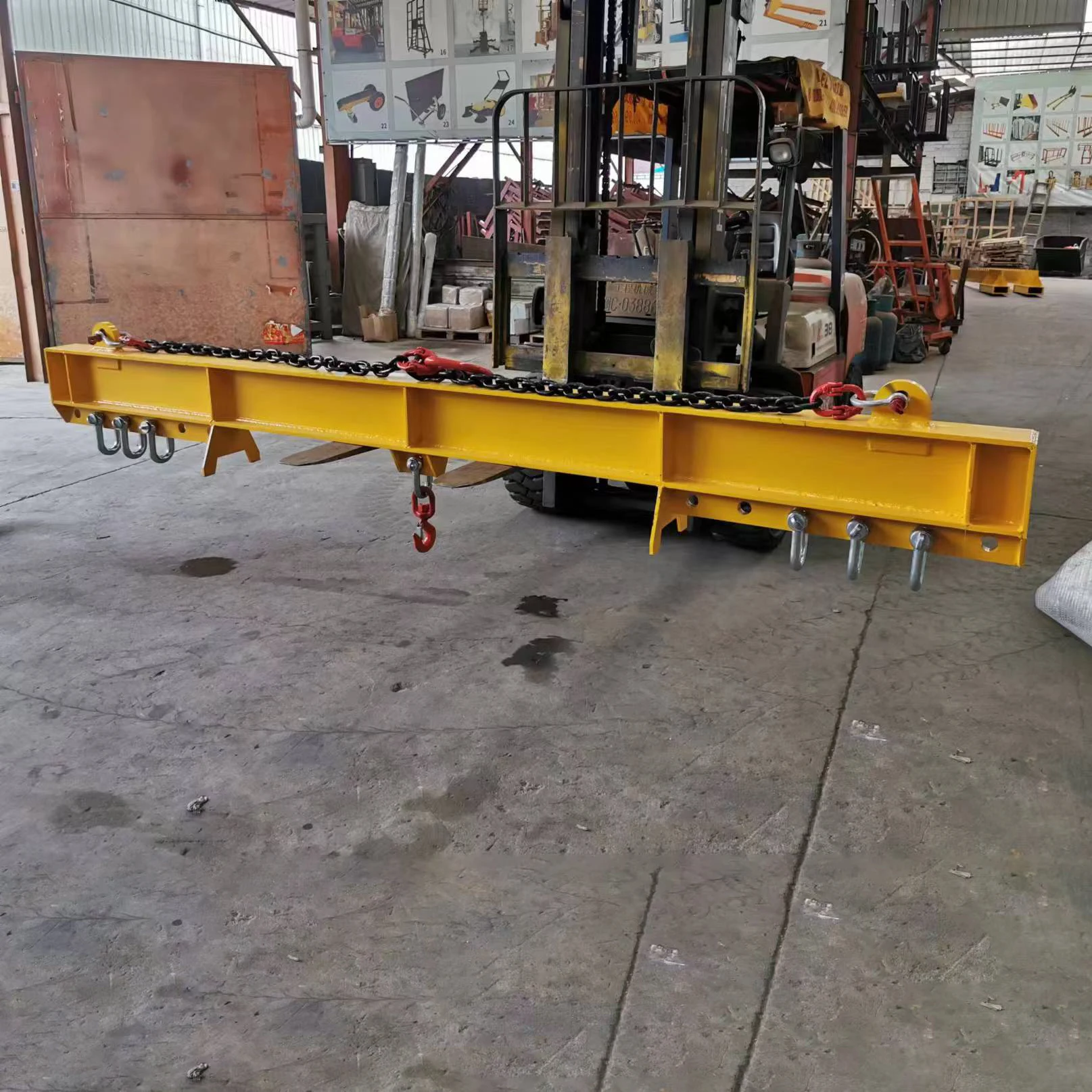 Custom Factory Sale Stone Load Handler Spreader Lifting Bar Parallel ...